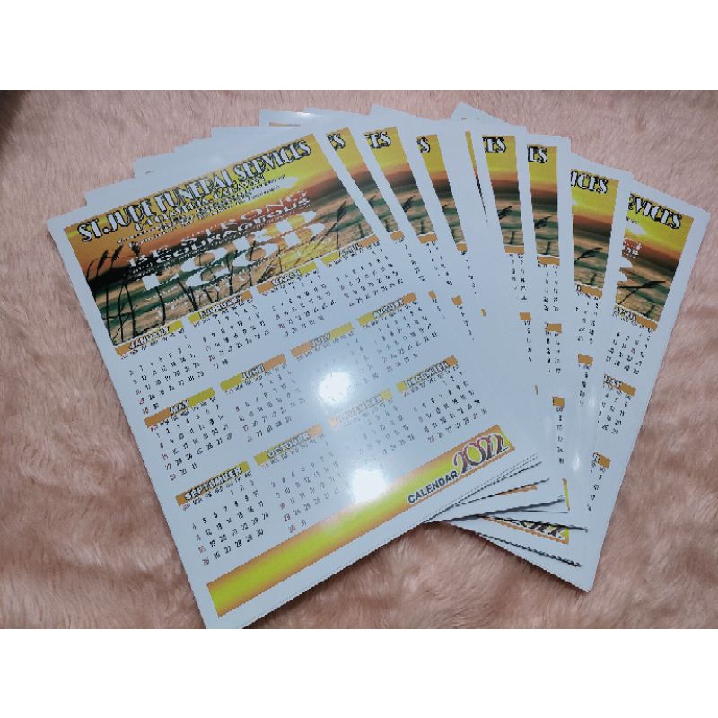 2022 Calendar Customize | Shopee Philippines