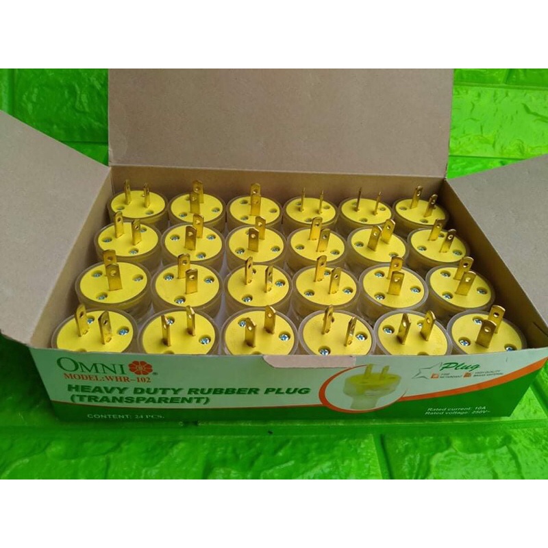 OMNI WHR-102. Heavy duty Rubber plug. | Shopee Philippines