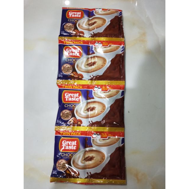 GREAT TASTE CHOCOLATE TWIN PACK 50g x 10s | Shopee Philippines