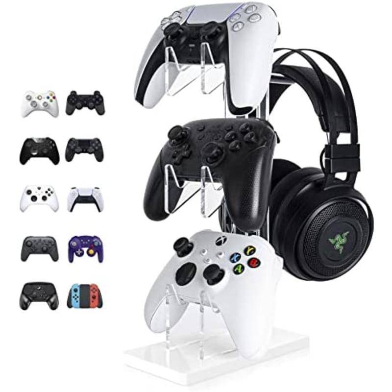 Universal Three Layer Controller Stand and Headset Stand for PS4 PS5 ...