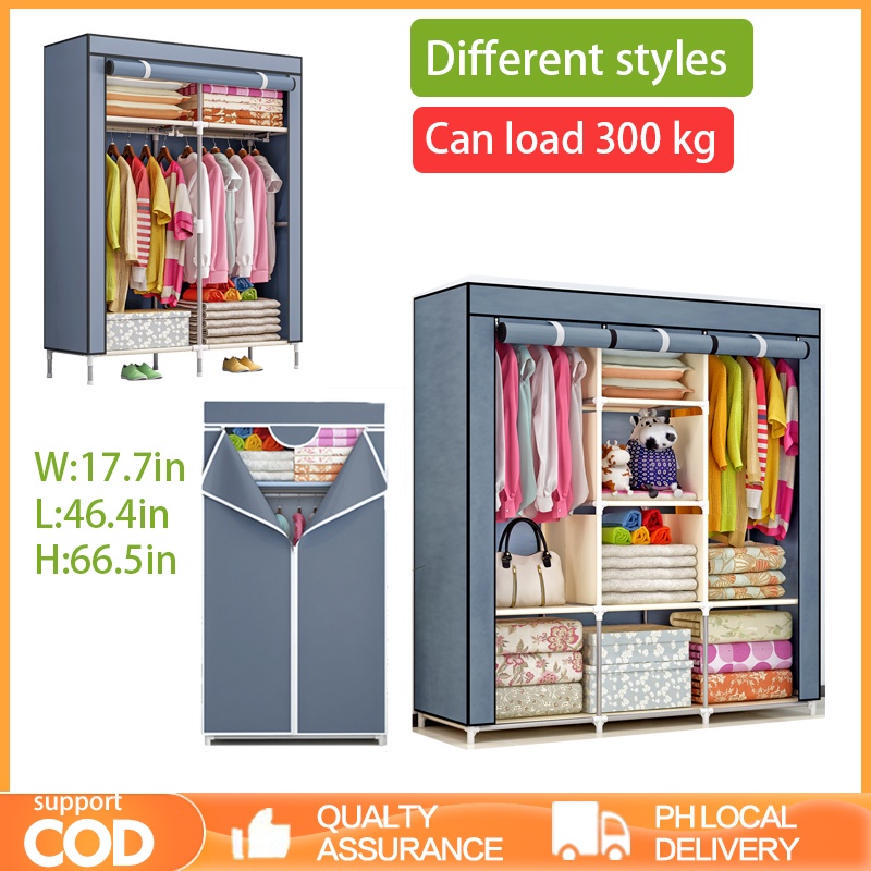 Zippered Wardrobe Modern Wardrobe Simple Storage Bedroom Wardrobe ...