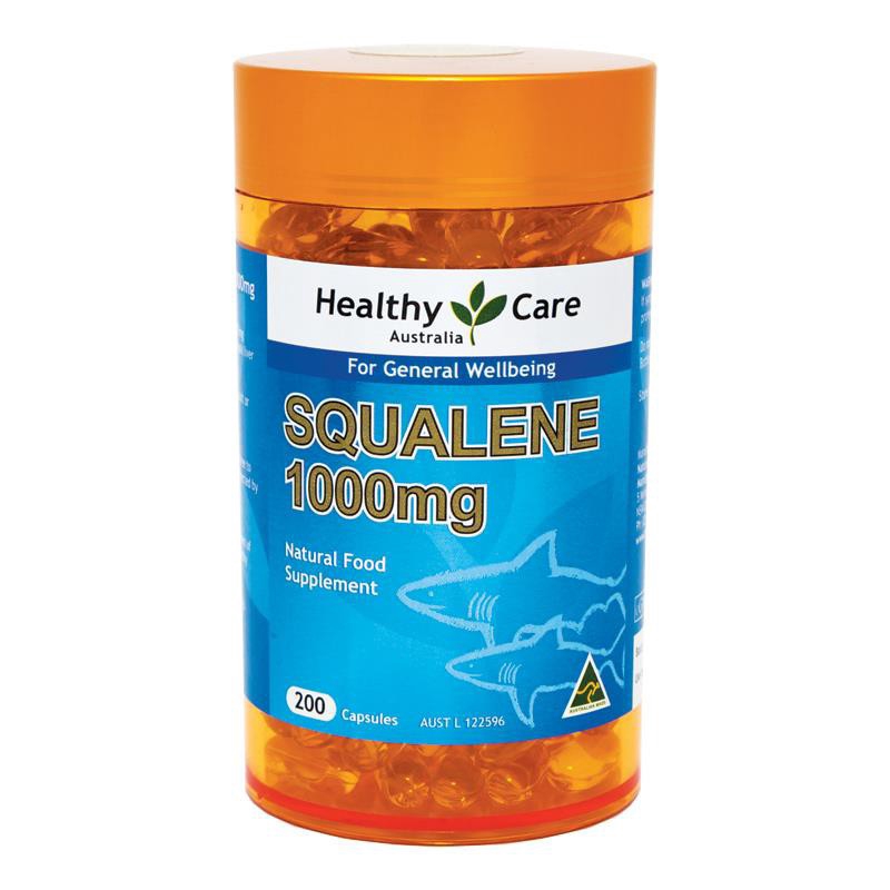 Healthy Care Squalene 1000mg 200 Capsules | Shopee Philippines