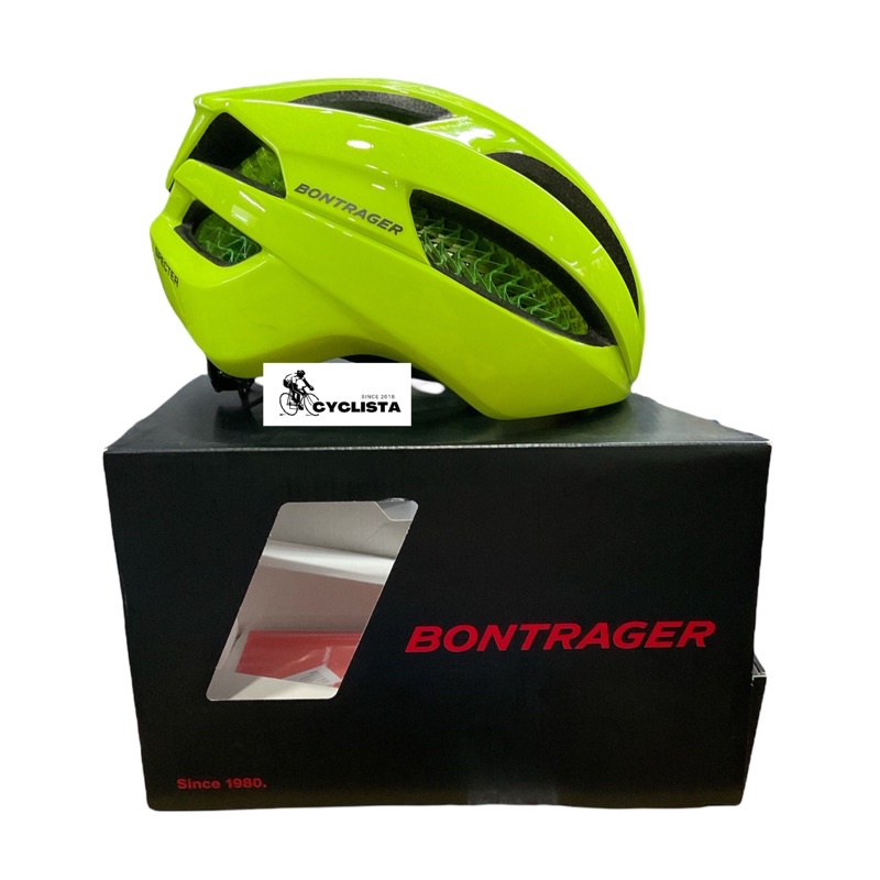 BONTRAGER Specter Wavecell Helmet (M- radioactive yellow) | Shopee ...