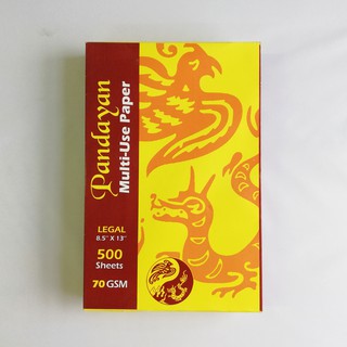 Pandayan Multi-Use Paper 70Gsm (500 Sheets) | Shopee Philippines