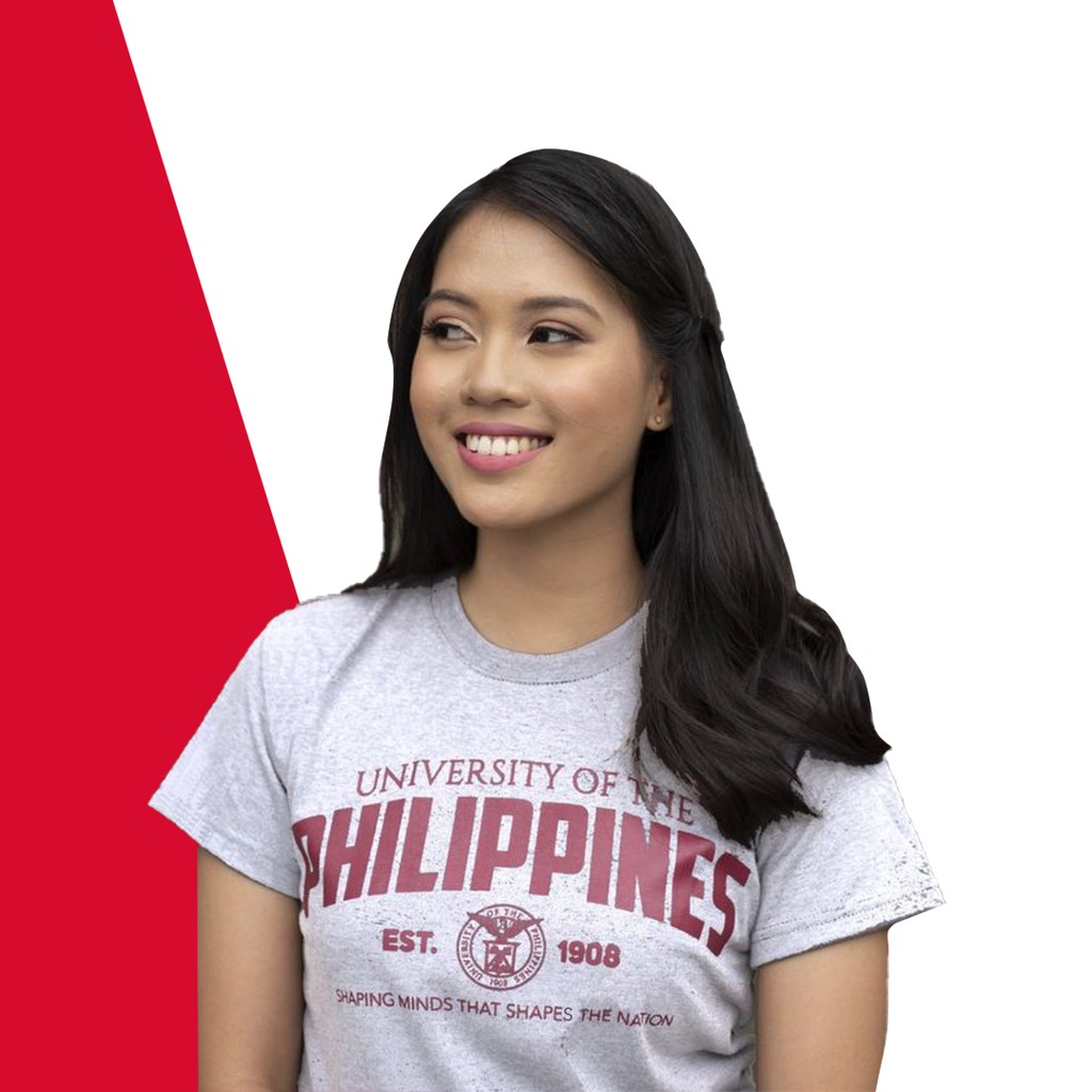 UPBEAT-University of the Philippines-UP Gray Shirt | Shopee Philippines