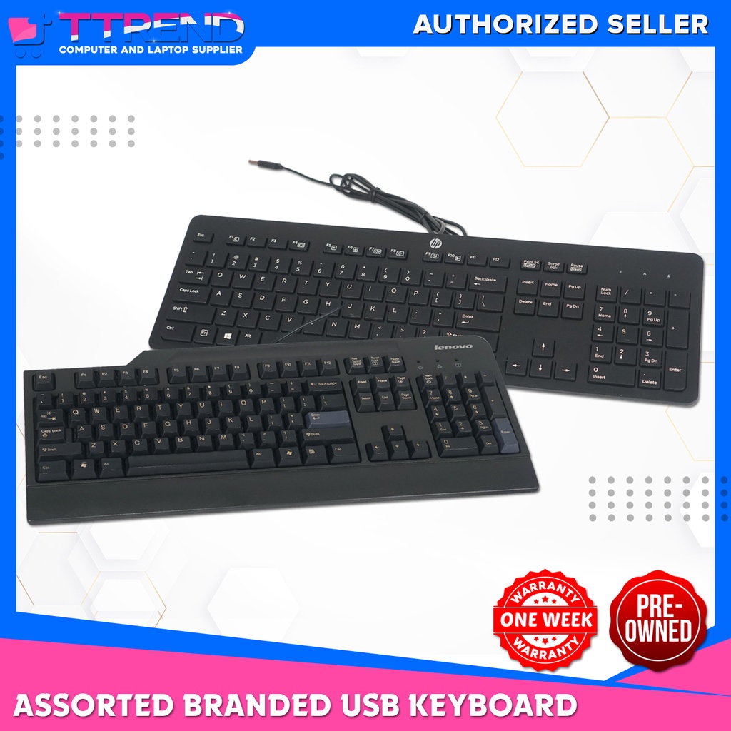 TTREND Assorted USB Keyboards for PC Desktop / Laptop / Office ...