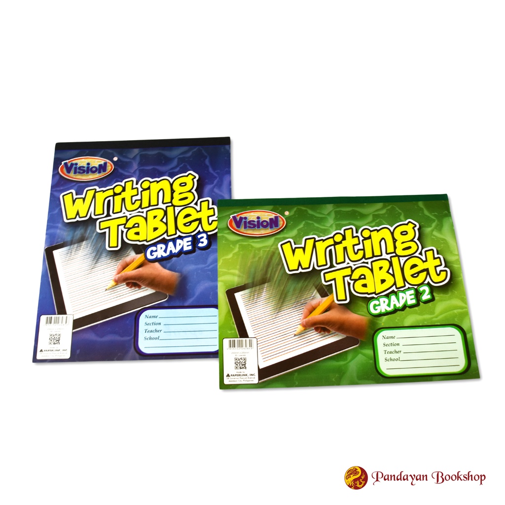 Vision Writing Tablet for Gradeschool | Shopee Philippines