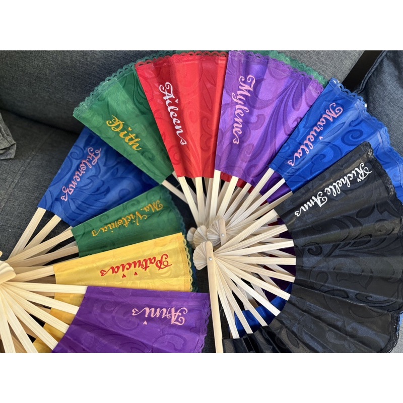 Personalized folded Pamaypay | Shopee Philippines