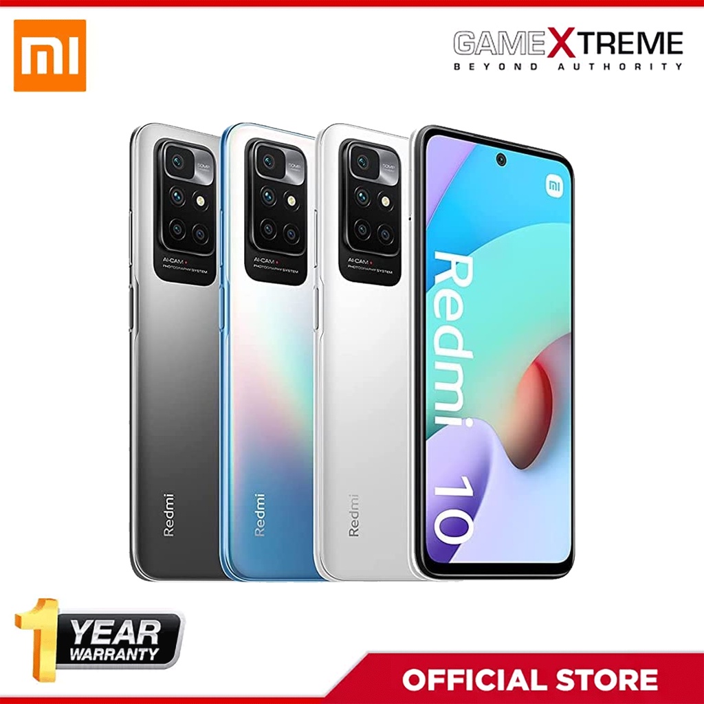 Redmi 10 2022 6+128GB MediaTek Helio 5000 mAh Battery Capacity | Shopee ...
