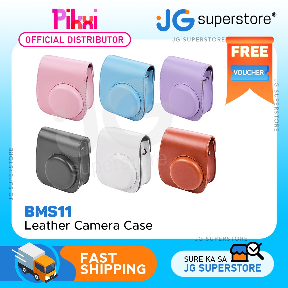 Pikxi BMS11 Fujifilm Instax Mini 11 Leather Camera Case Bag | JG ...