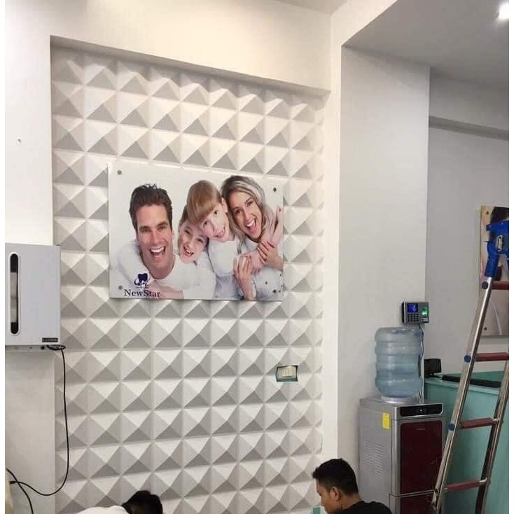Pvc 3D Wall Panels - KT 50x50cm | Shopee Philippines