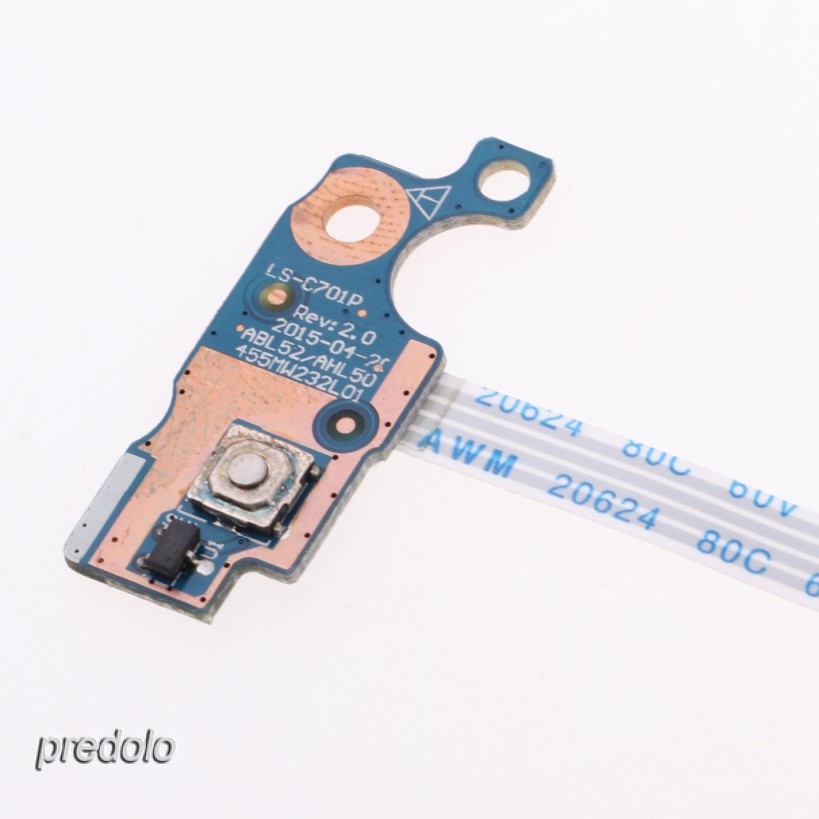 Power Button Board with Flex Cable LS-C701P for HP 15-AC 15-AF 15-A ...