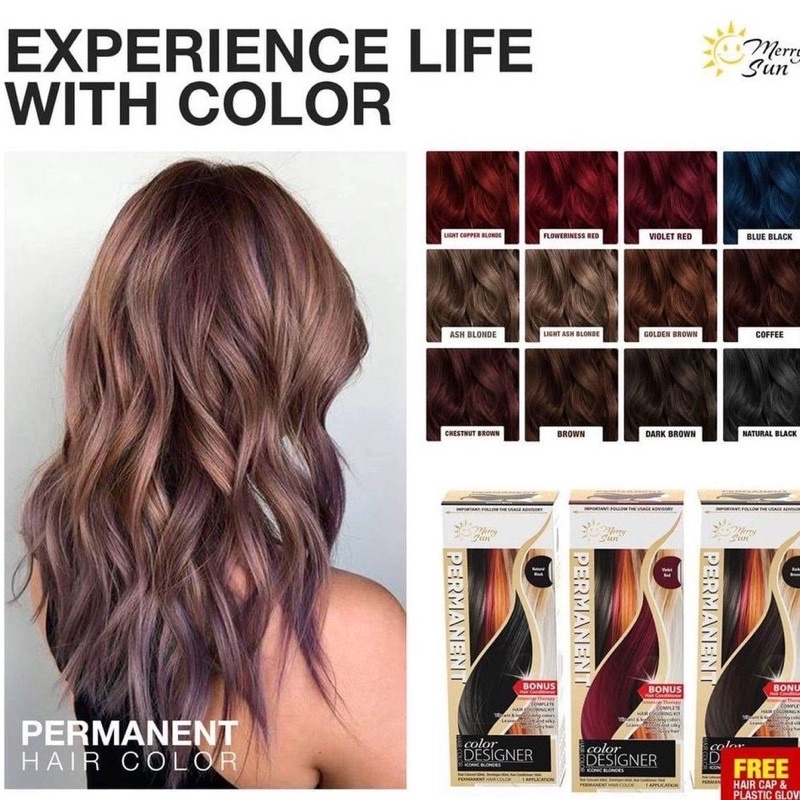Sale! Merry Sun Permanent Hair Color | Shopee Philippines