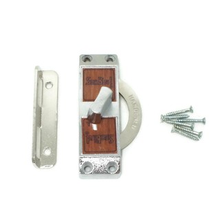 Seabird Sliding Accordion Door Latch Lock (Silver) | Shopee Philippines