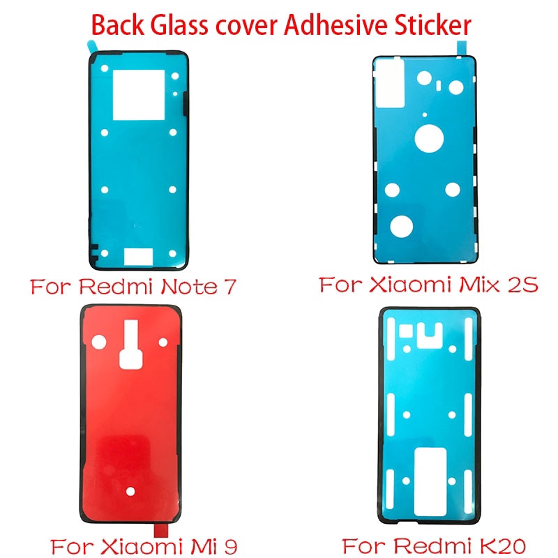 1Pcs Back Glass cover Adhesive Sticker Stickers glue For Xiaomi Mi 9 Mi ...