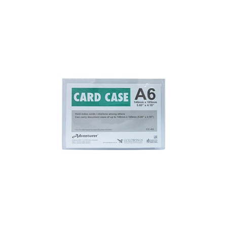 Adventurer Card Case A6 Size 5.8" x 4.1" [ PER PIECE ] for Vaccination ...