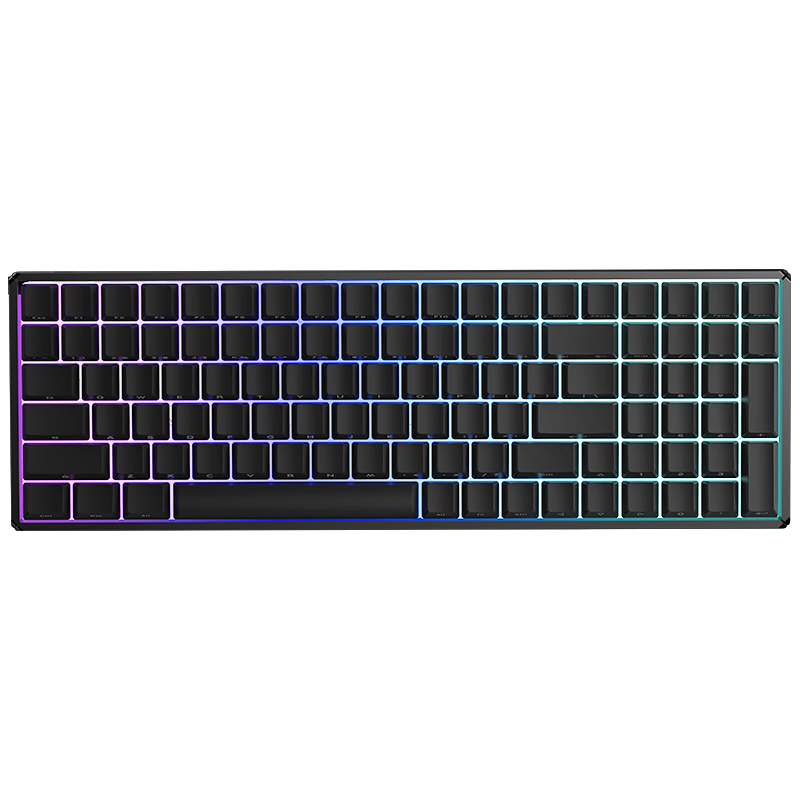 ぶΜIQUNIX mechanical keyboard F96 wireless Bluetooth Cherry axis RGB ...