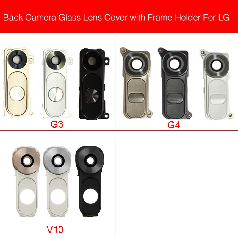 Rear Camera Glass Lens Cover For LG G3 G4 V10 D850 D851 D855 Back ...