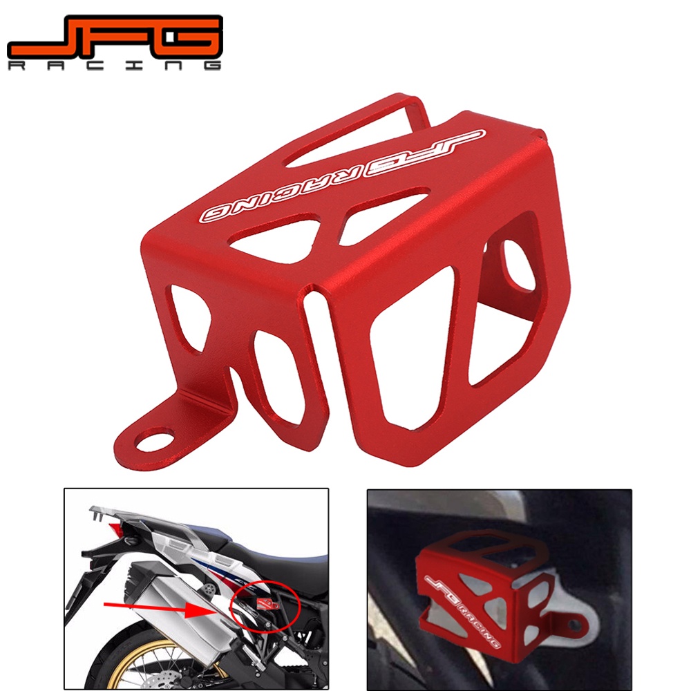 JFG Racing Motorcycle CNC Rear Brake Reservoir Guard For CRF1000L 2016 ...