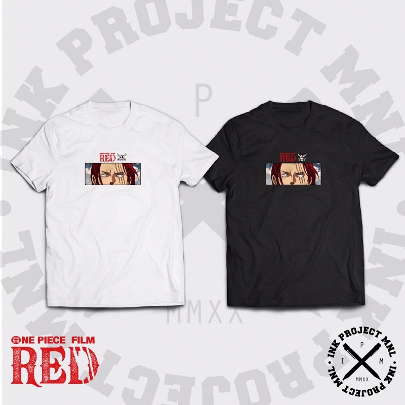 One Piece Film Red Shanks Shirt by Ink Project MNL | Shopee Philippines