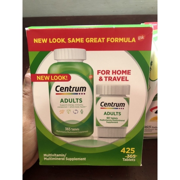 Centrum for Adults 425tablets (EXP JULY 2023) | Shopee Philippines