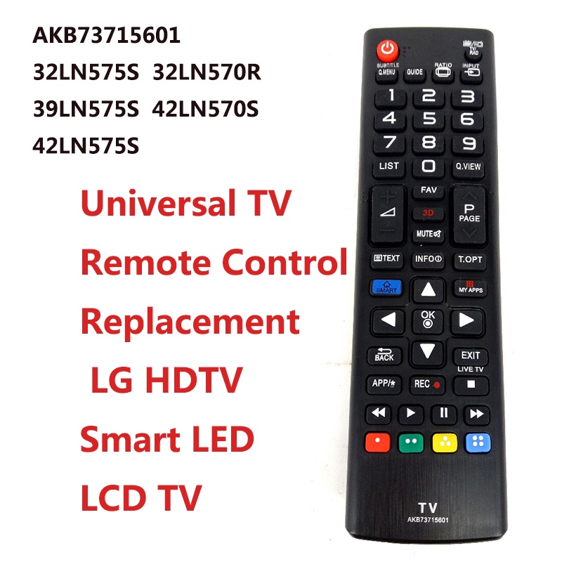 AKB73715601 Universal TV Remote Control Replacement for LG HDTV Smart ...