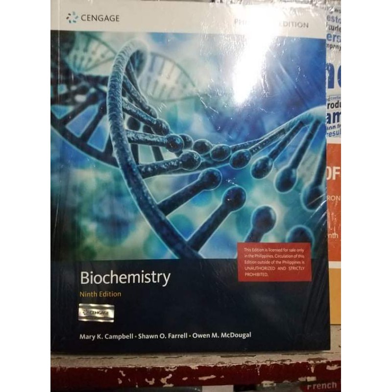 Biochemistry By Campbell 9th Edition | Shopee Philippines
