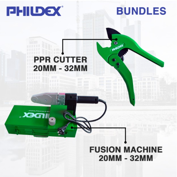 *bundle* Phildex FUSION MACHINE 20MM-32MM & PPR CUTTER 20MM – 32MM ...