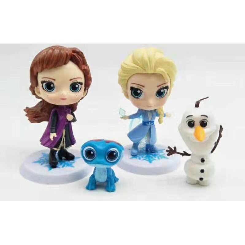 Princess Frozen ANNA and ELSA Olap Set Of 3 Mini Figure | Shopee ...