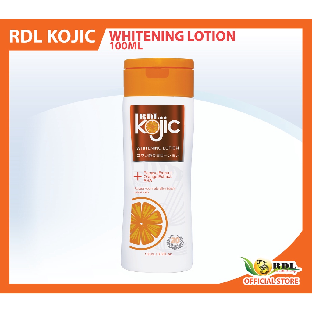 RDL Kojic Whitening Lotion 100ml | Shopee Philippines