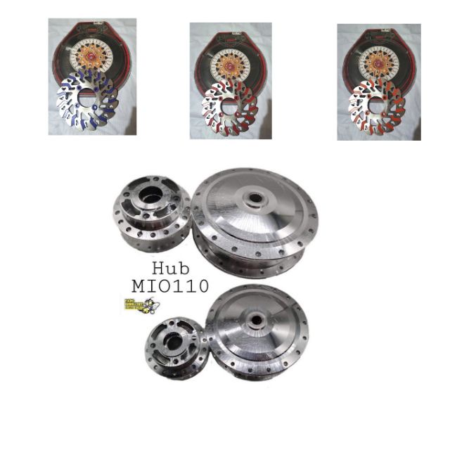 HUB SET W/DISC XRM,MIO,R150, | Shopee Philippines
