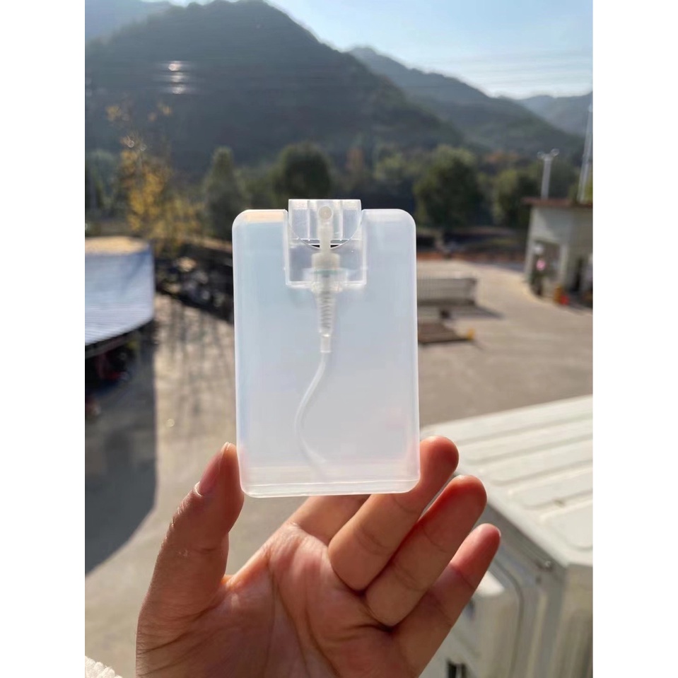 10/20ML MINI SPRAY BOTTLE PORTABLE CARD TYPE POCKET SPRAY BOTTLE ...