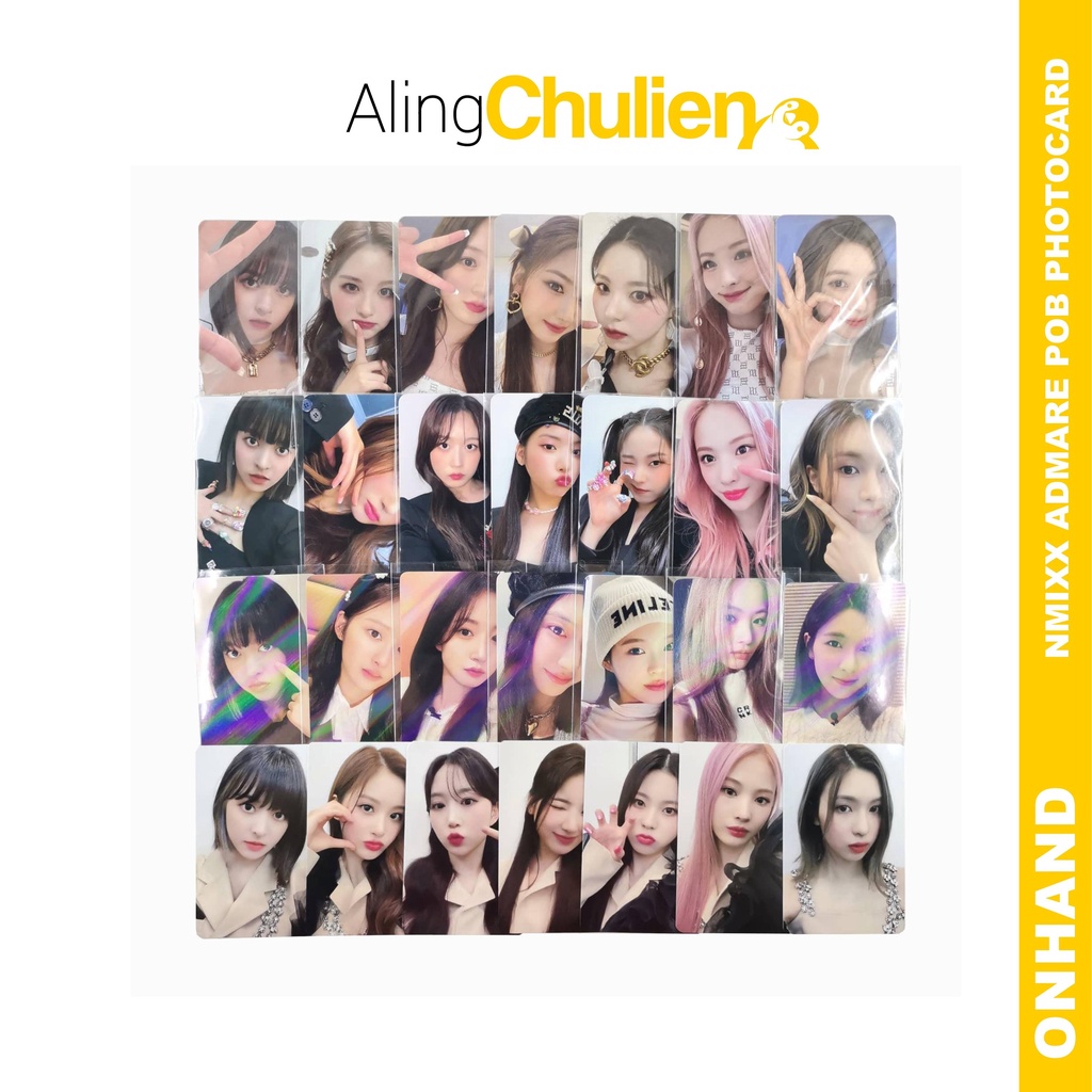 NMIXX Ad mare Benefit Photocard Ktown4u R1 R2 Hello82 Admare Official ...
