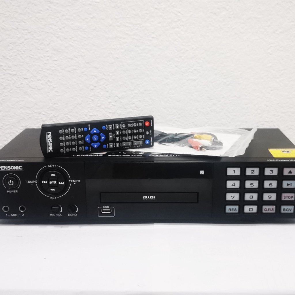 Pensonic 99k Powervoice Dvd Karaoke Player Shopee Philippines