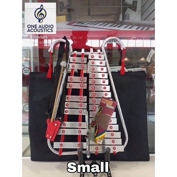 LYRE XYLOPHONE ( small ) with Lyre solo book | Shopee Philippines