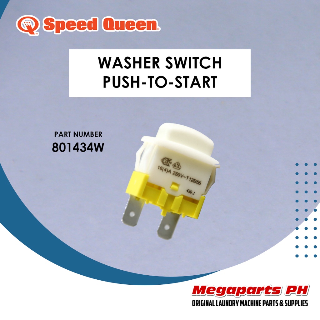 Speed Queen Washer Switch Push-to-Start 801434W | Shopee Philippines