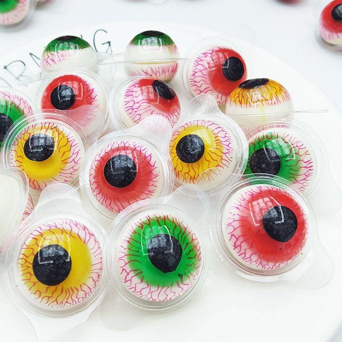 Multicolor Eyeball Fruit Flavored Bubblegum Candy 15gr for Kids Adult ...