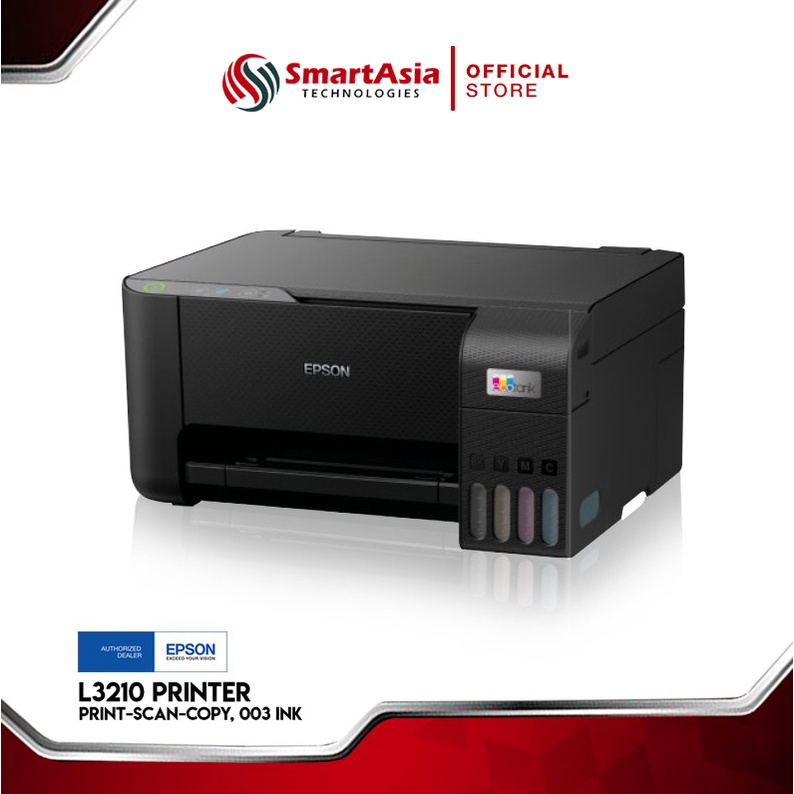 Epson L3210 Printer (Print-Scan-Copy, Ink Tank System, 003 Ink Bottle ...