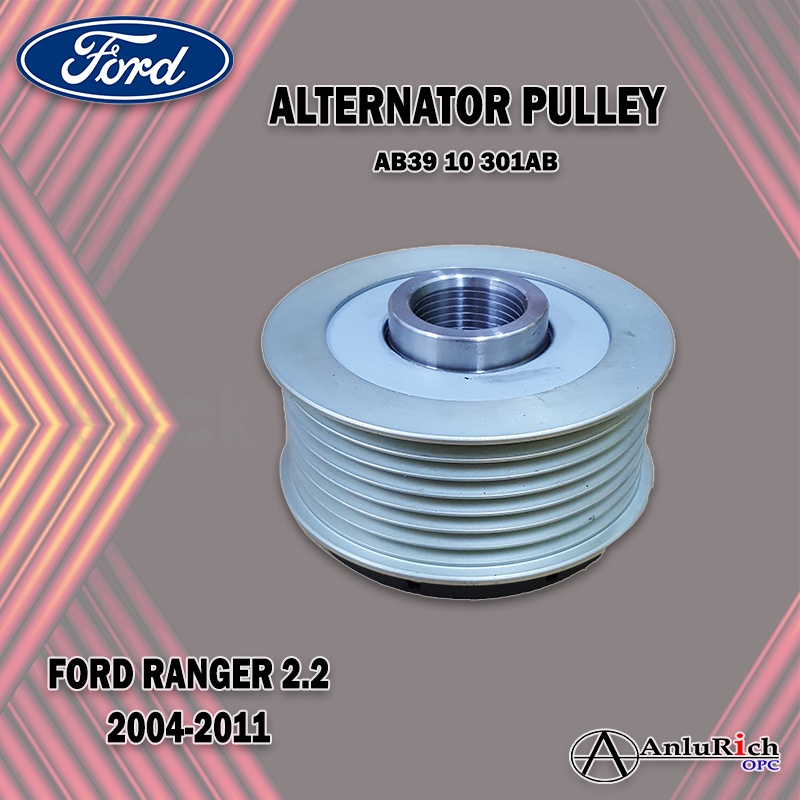 Alternator Pulley Ford Ranger 2.2 2004-2011 (AB39-10-301AB) | Shopee ...