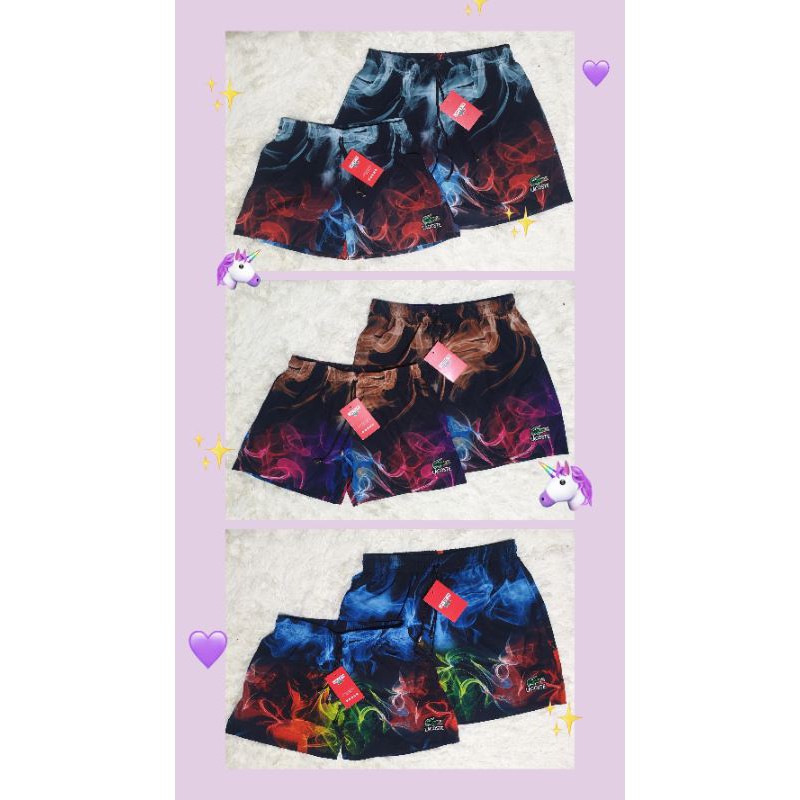 PRINTED TASLAN SHORT | SMOKE TASLAN FOR MEN AND WOMEN | EMBROIDERED ...