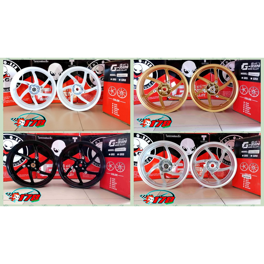 G-ren GR6 thailand mags nmax155 v2 mags by 13'14' (thailand) | Shopee ...