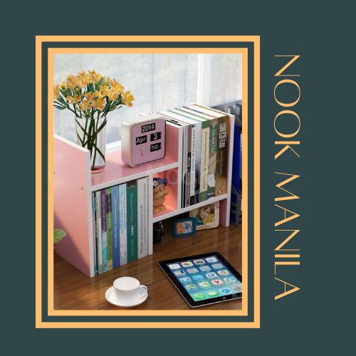 Nook Manila DIY Minimalist Versatile Wooden Bookshelf Office Study ...