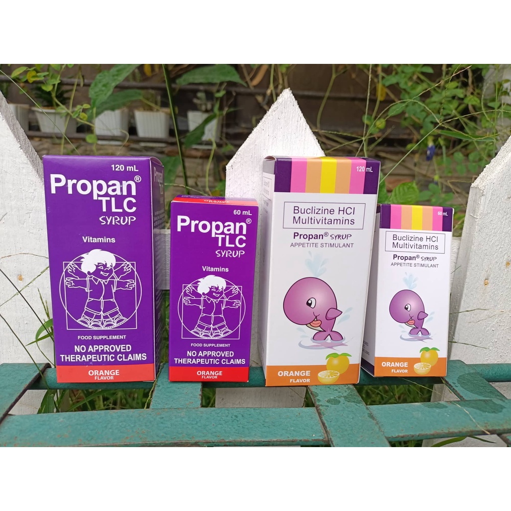 Propan TLC Syrup vitamins Orange Flavor 60 & 120ml | Shopee Philippines