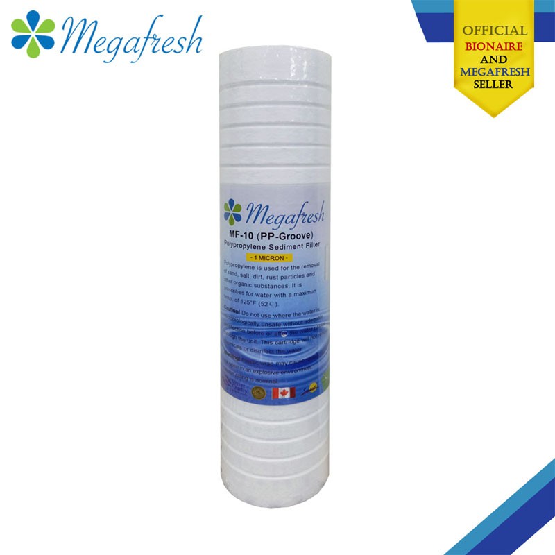 Megafresh Groove Water Filter 1 micron | Shopee Philippines