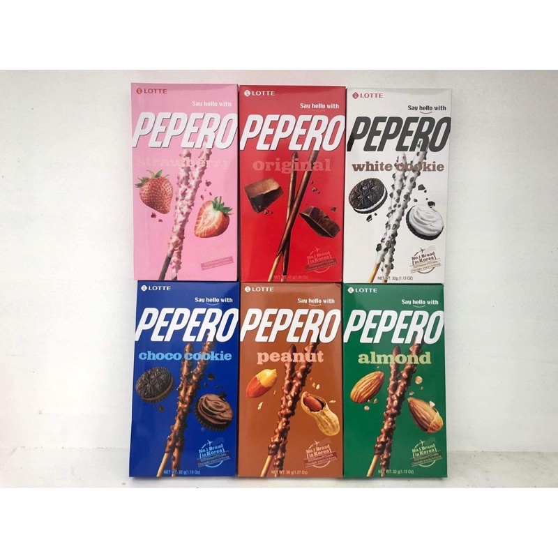 Lotte Pepero Chocolate and Biscuits | Shopee Philippines