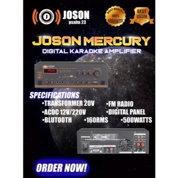 Joson Mercury Amplifier Original | Shopee Philippines