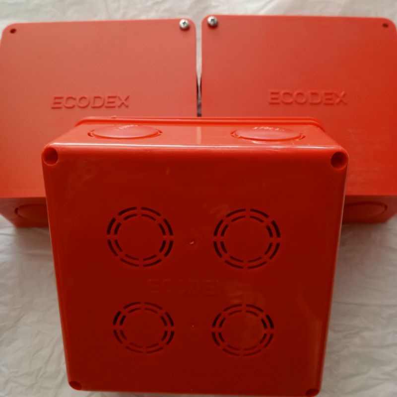 PVC electrical square box with cover Junction box | Shopee Philippines