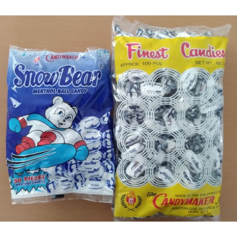 Snowbear Menthol Ball Candies | Shopee Philippines