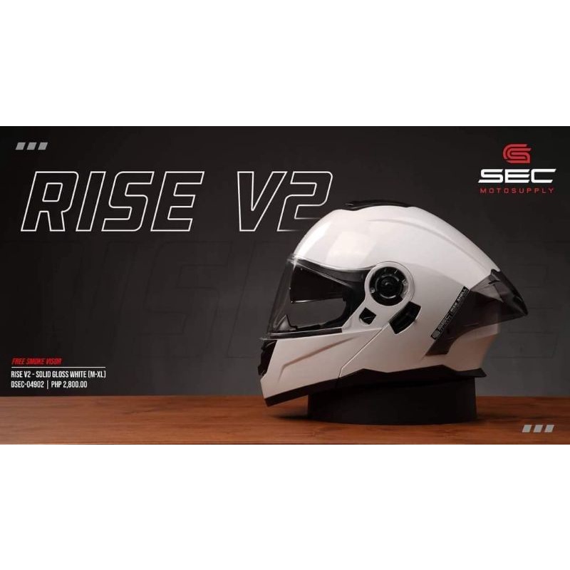RISE V2 SEC BRAND HELMET | Shopee Philippines