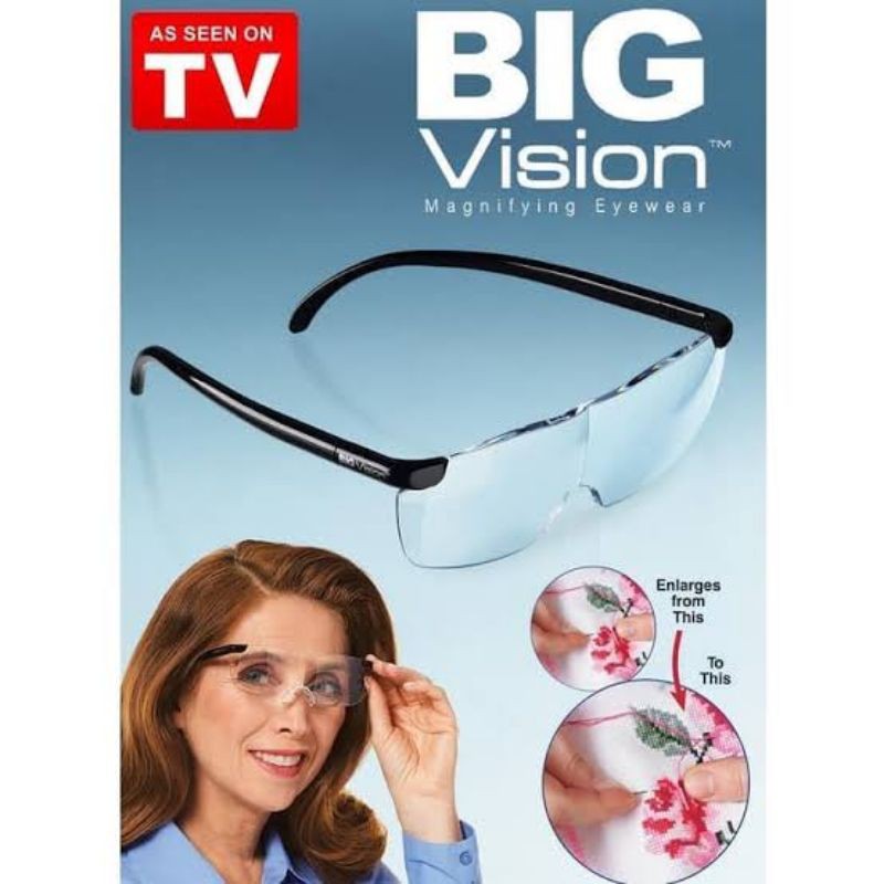 Magnifying Glass Model Glasses L Big Vision Glasses Magnifer | Shopee ...